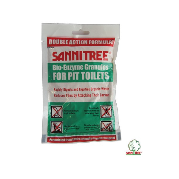 Bioenzymes Sannitree Dbl Action Pit Toilet (Sachet) 100g