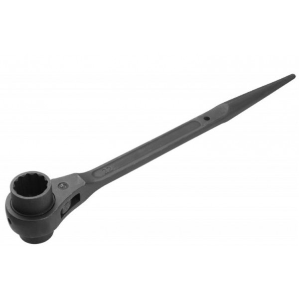 Spanner PODGER Ratchet Pointed End 19X24 TOLSEN