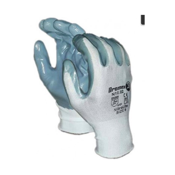 Glove NITROLITE Grey 10 DROMEX (4131)###