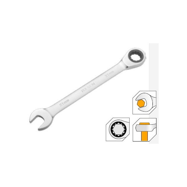 Spanner Gear Fixed Combination 12mm TOLSEN