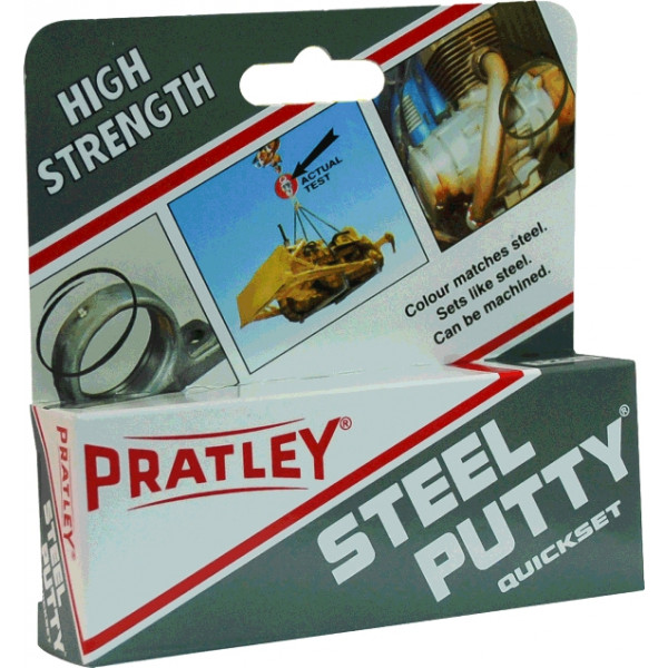 Pratley Steel Putty 100g (14136) Bubble Pack